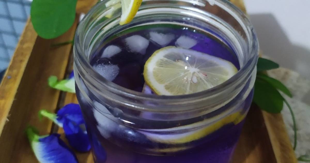Resep Es Lemon Bunga Telang oleh kurnia widhi - Cookpad