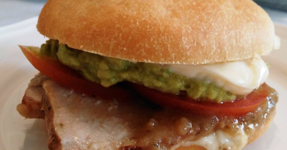 Lomito palta tomate mayo Receta de La Cocina de Sonia- Cookpad