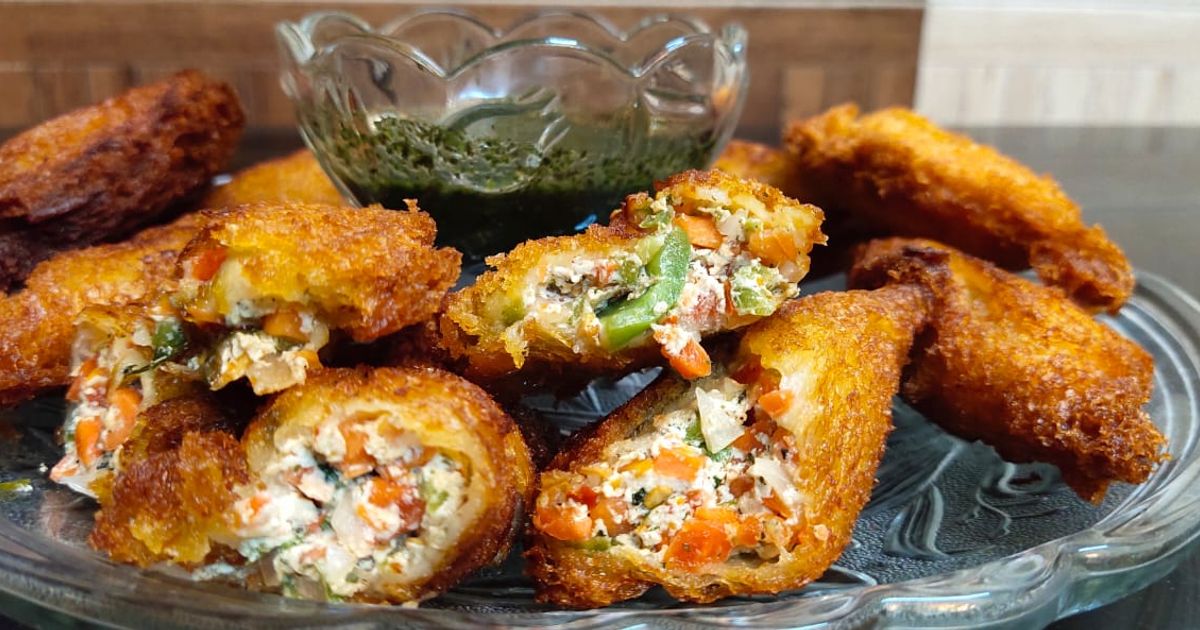 Dahi Bread Roll Recipe by Farha (Zaika Ncr) - Cookpad