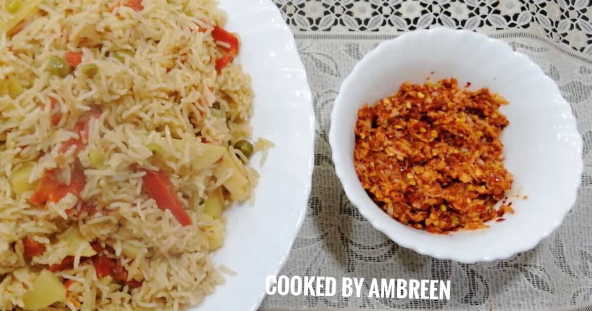 Chilli 🌶 Garlic 🧄 Chutney Recipe by Ambreen Mehmood - Cookpad