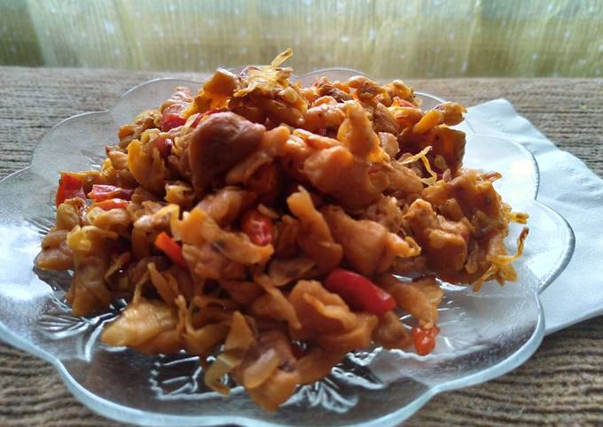 Resep 22. Oseng² Mandai (Kulit Cempedak) Part. 2 oleh صفية ام صفوان🌹 ...