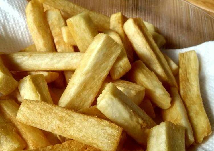 Aipim frito Receita por Jheynhiffer Mayara - Cookpad