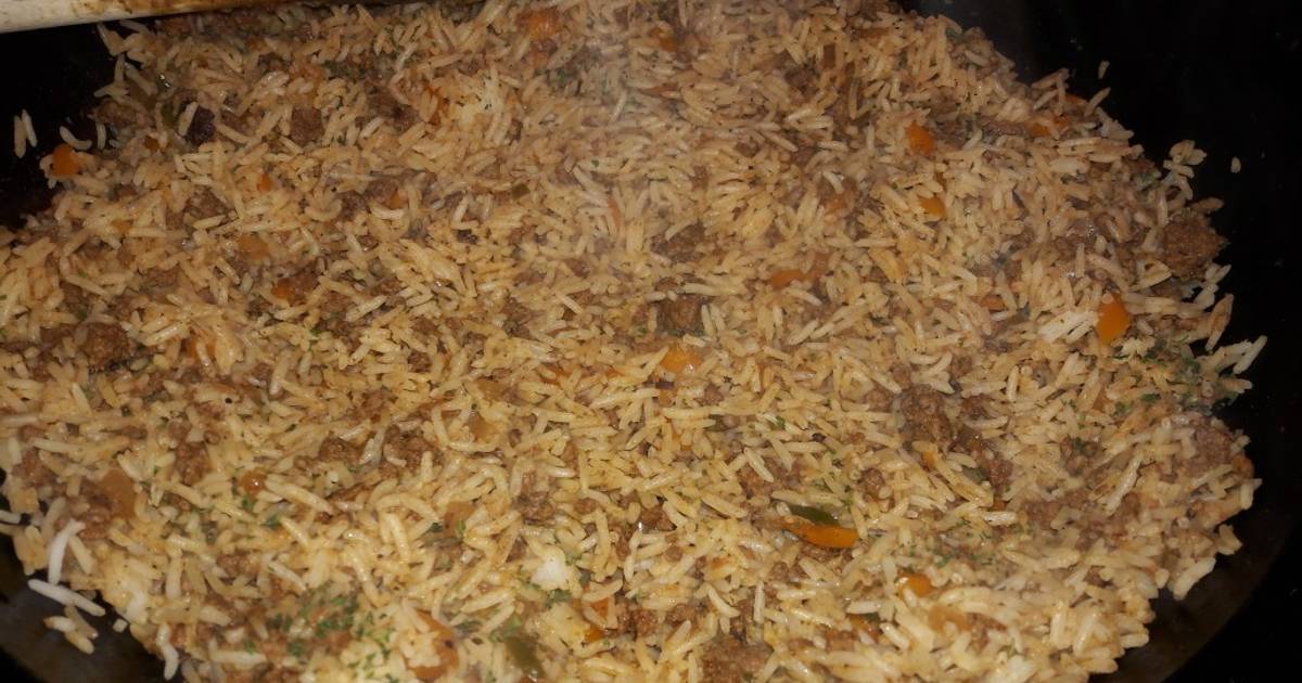 My burrito beef rice Recipe by mandy - Cookpad