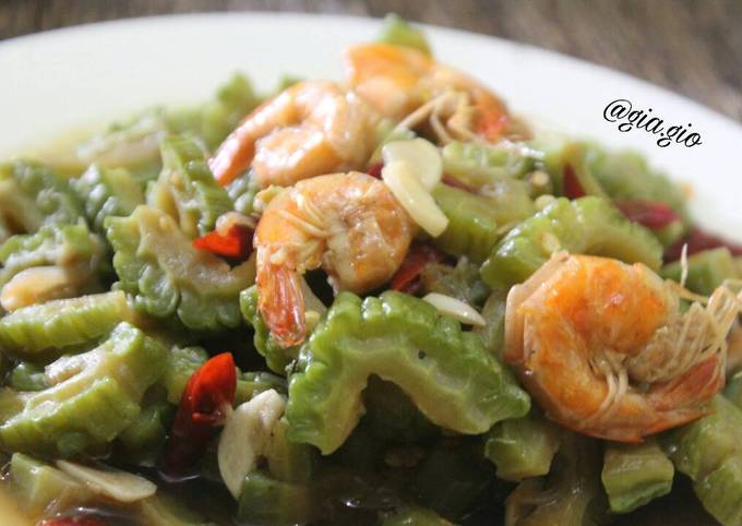 Resep Tumis Pare Udang oleh Gia Gio - Cookpad