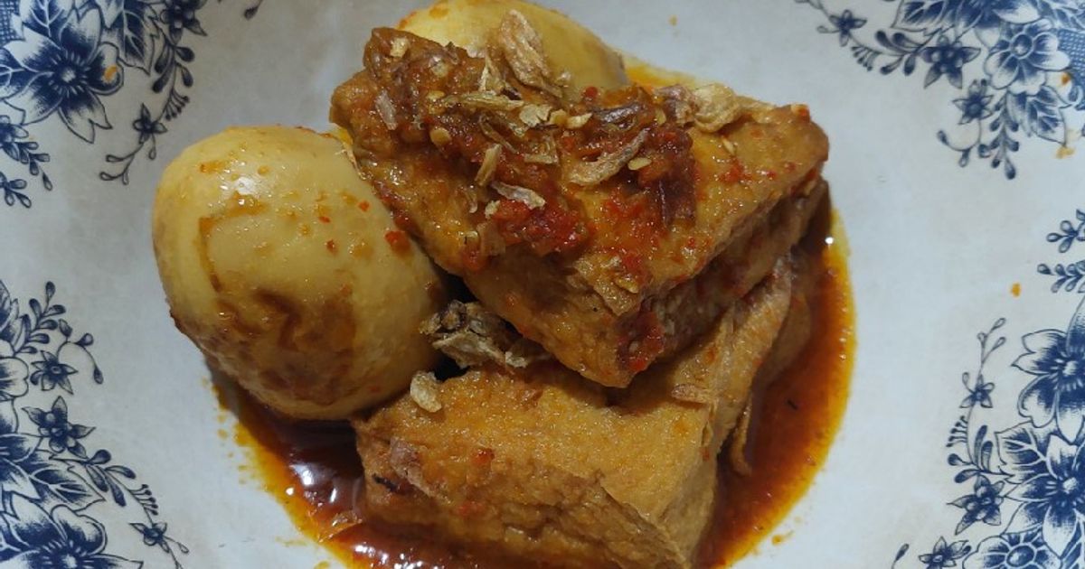 Resep Bali Tahu Telur / Balado Khas Surabaya oleh Ummushafiya - Cookpad