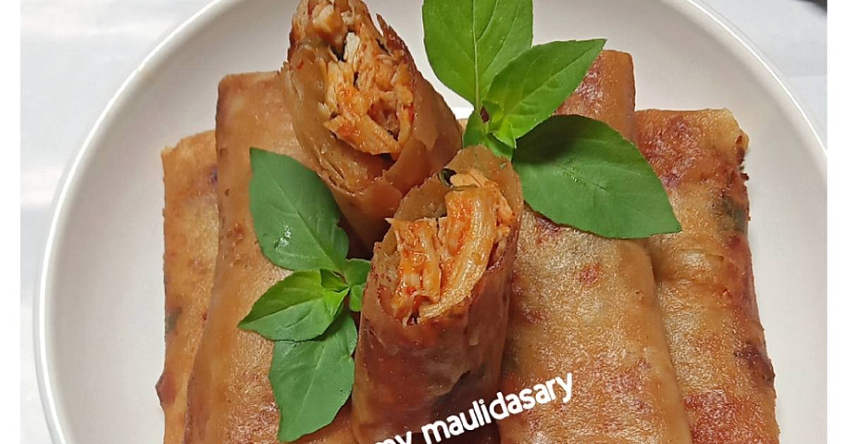 Resep Lumpia isi Ayam Suwir oleh Ismy Maulidasary - Cookpad