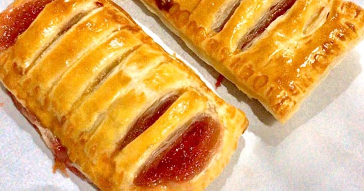 Resep STRAWBERRY PASTRIES SIMPEL DAN ENAK! oleh Istilaa - Cookpad