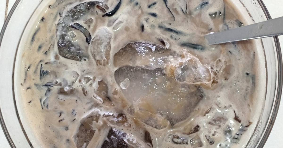 Resep Es Cappuccino Cincau oleh Mirna Rasuani - Cookpad