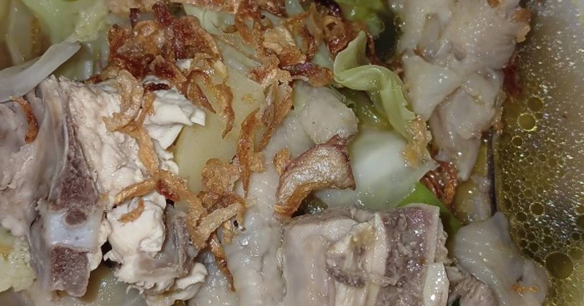 Resep Sup ayam ceker oleh Endang Rini - Cookpad