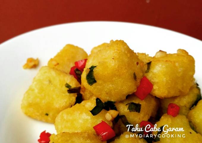 Resep Tahu Cabe Garam oleh Mydiarycooking - Cookpad