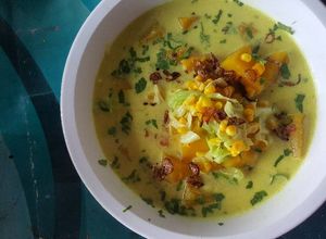 Resep labu kuning masak santan rumahan enak dan mudah - Cookpad