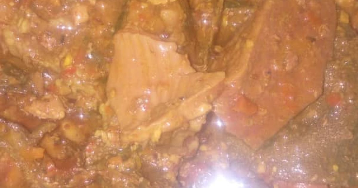 Farfesun Kayan Ciki Recipe by ummy b mahmoud - Cookpad