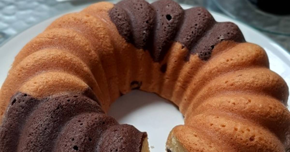 Resep Tulban Marmer Cake oleh viens recipe - Cookpad