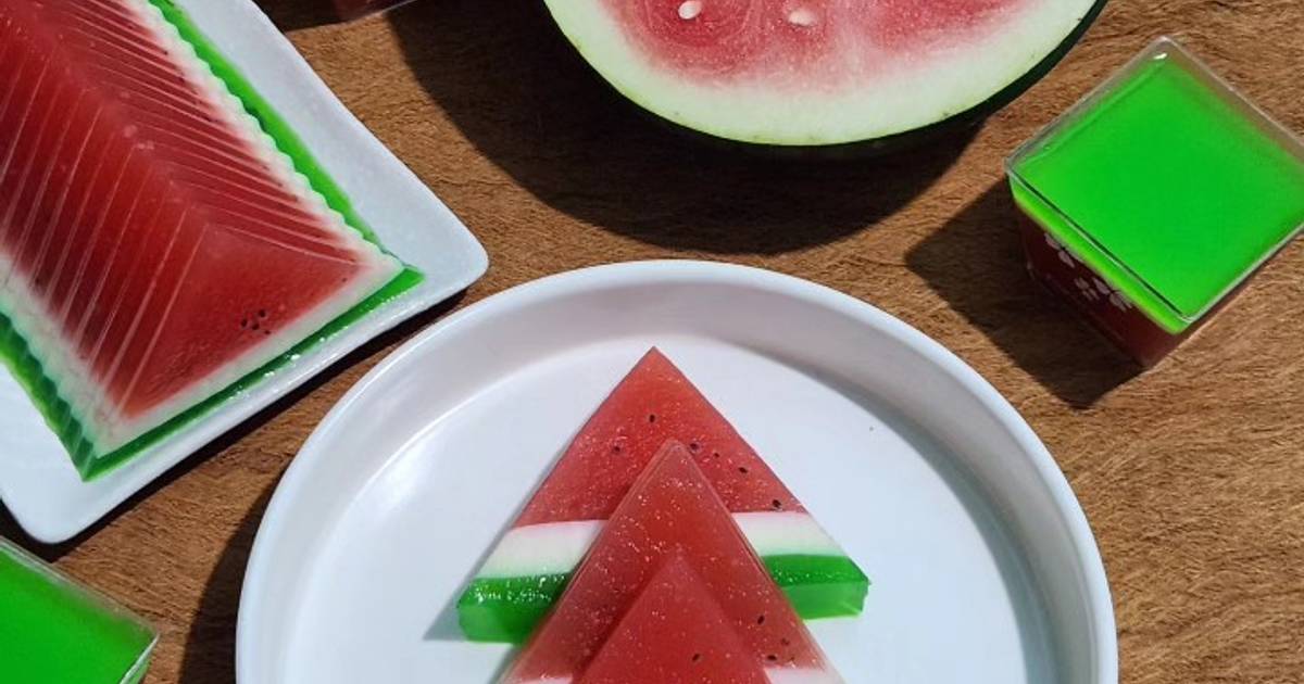 498 resep puding semangka enak dan mudah - Cookpad