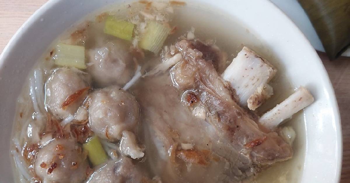 169 resep sop bakso iga enak dan mudah - Cookpad