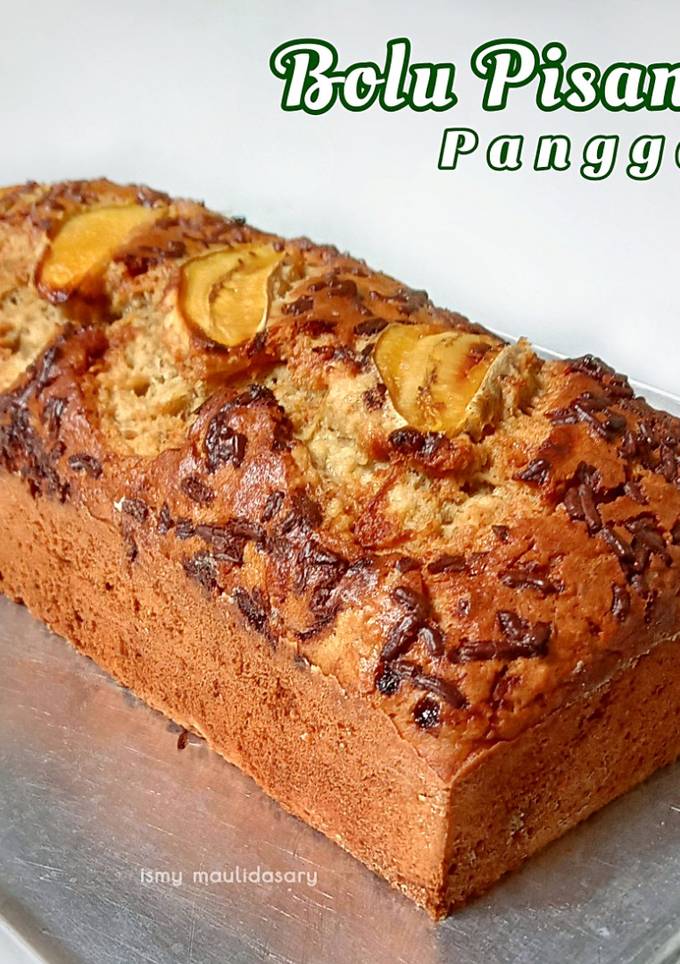 Resep Bolu Pisang Panggang (1 Telur, No Mixer) oleh Ismy Maulidasary ...