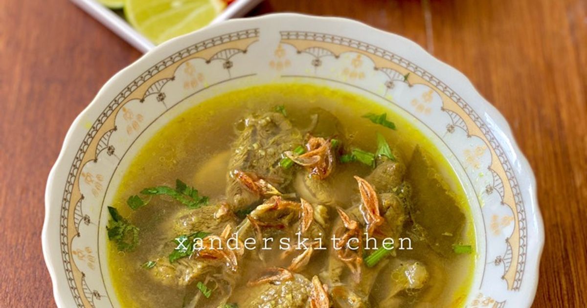 Resep soto madura tanpa tumis rumahan enak dan mudah - Cookpad
