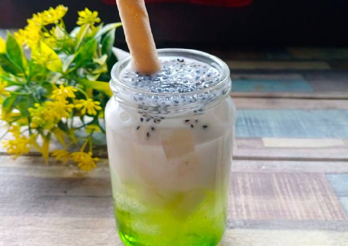 Resep Es Melon Roti Tawar oleh Widjie Astuti - Cookpad