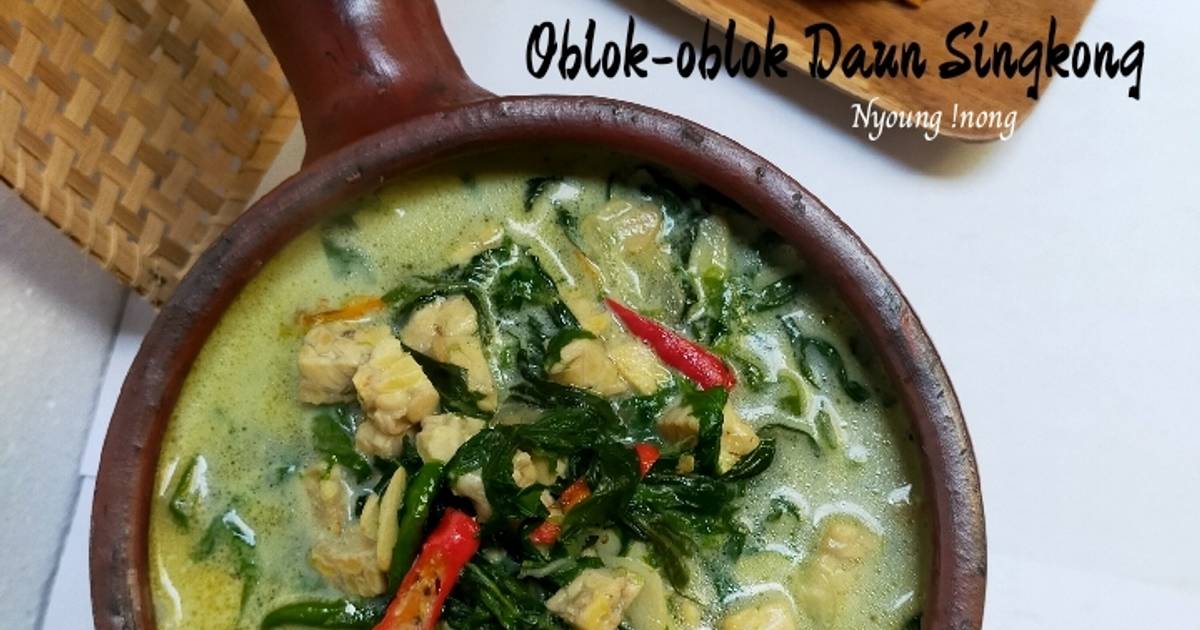 Resep Oblok-oblok Daun Singkong Fiber Creme oleh Ika Mahendra Moenif ...