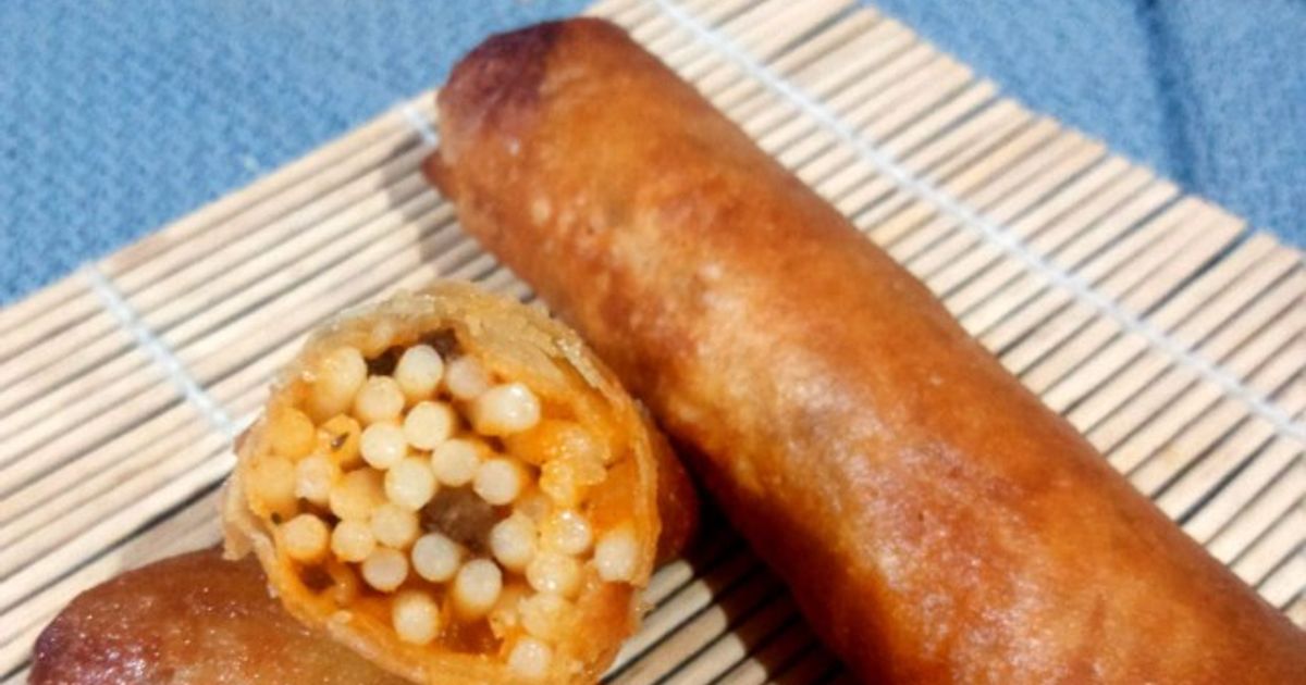 Resep Lumpia Isi Spaghetti Bolognese oleh Gina Rukmi - Cookpad