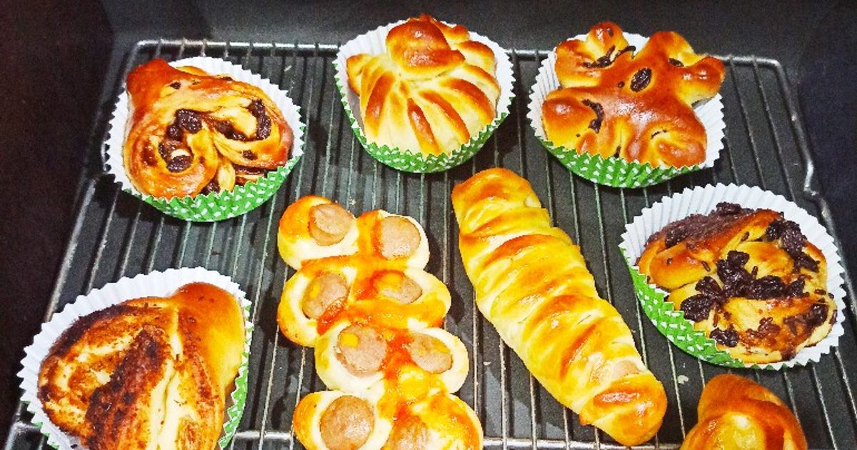 Resep Bentuk Roti Manis Cara Simple oleh Lovelychef By TieDQ - Cookpad