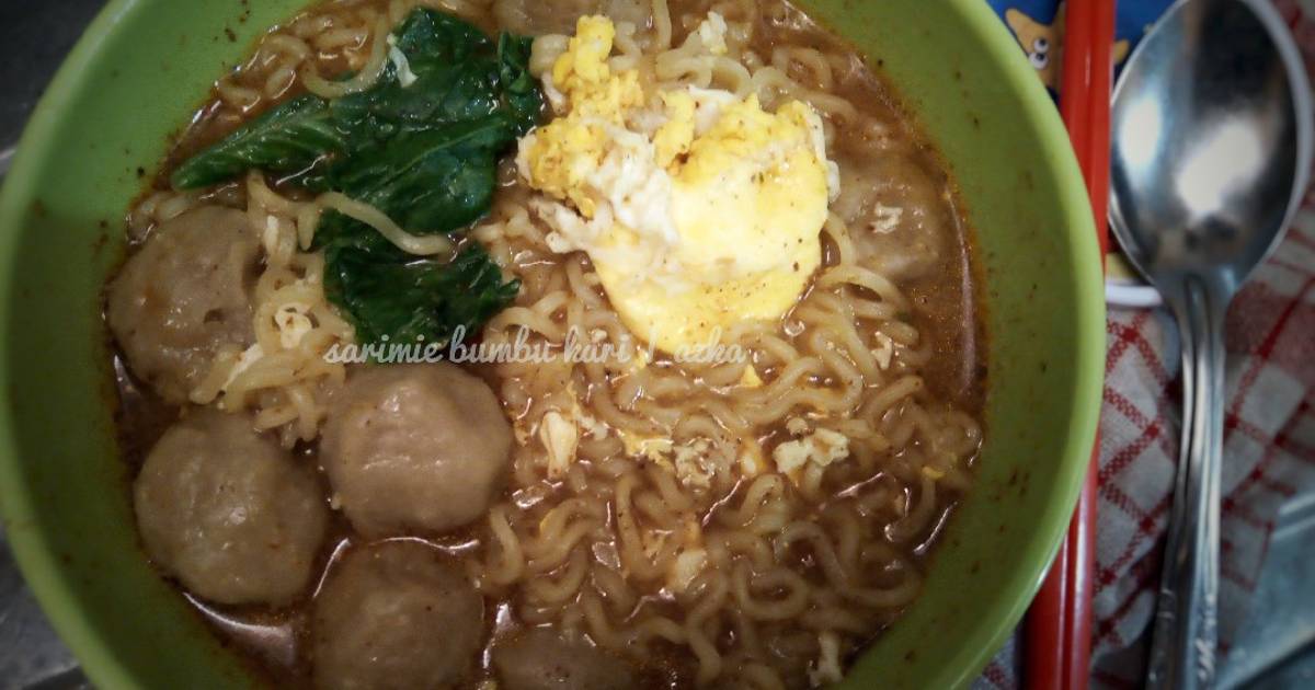 22 resep sarimi bakso sapi enak dan mudah - Cookpad