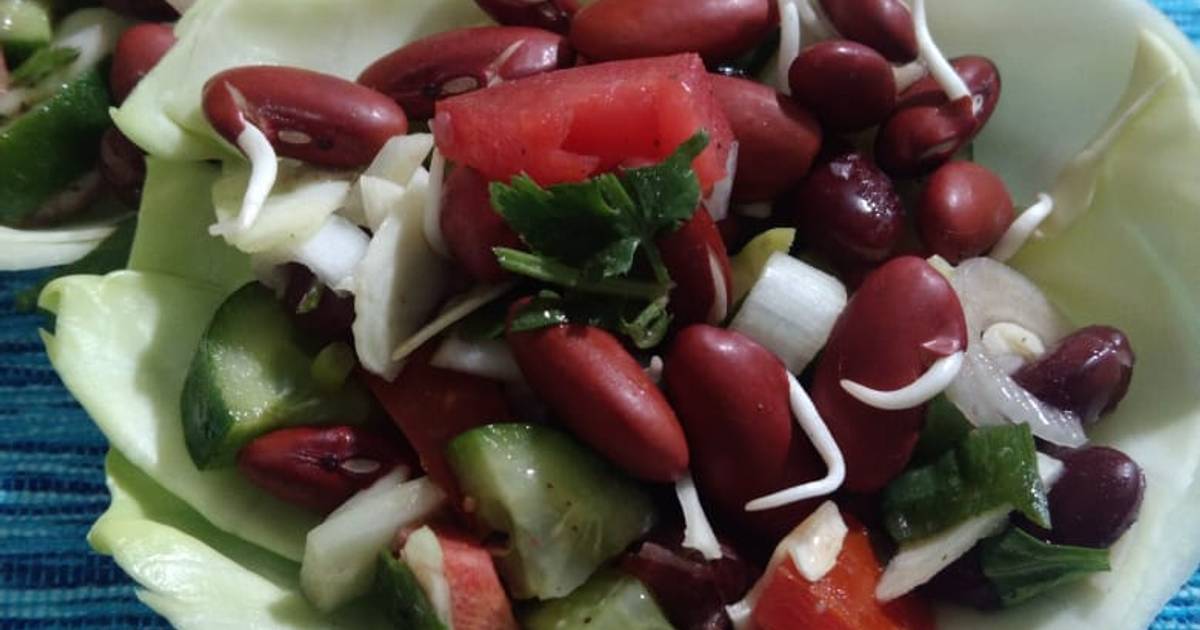 Red Beans Salad Recipe by @Tehmina_Ameen - Cookpad