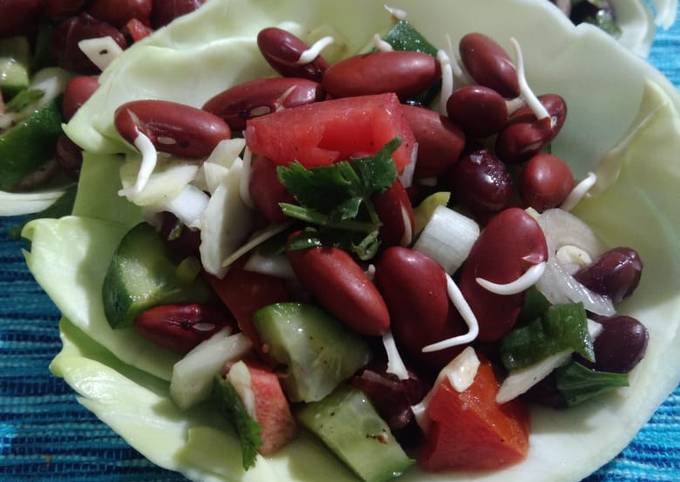 Red Beans Salad Recipe by @Tehmina_Ameen - Cookpad