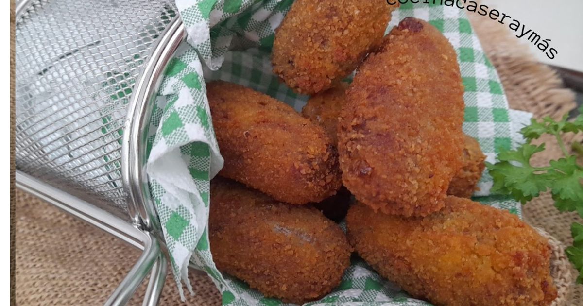 Cocido Croquettes Recipe By M.E.T.R. (Mªelena)
