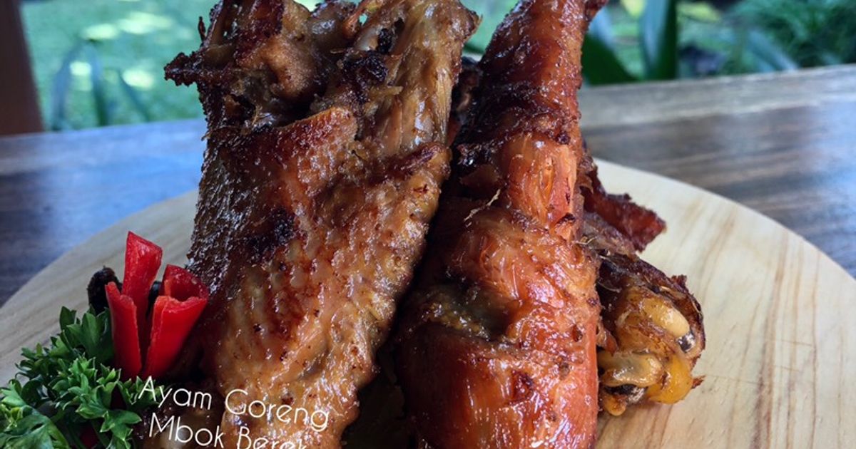 Resep Ayam Goreng Mbok Berek oleh Bq Rini- Mariyun - Cookpad