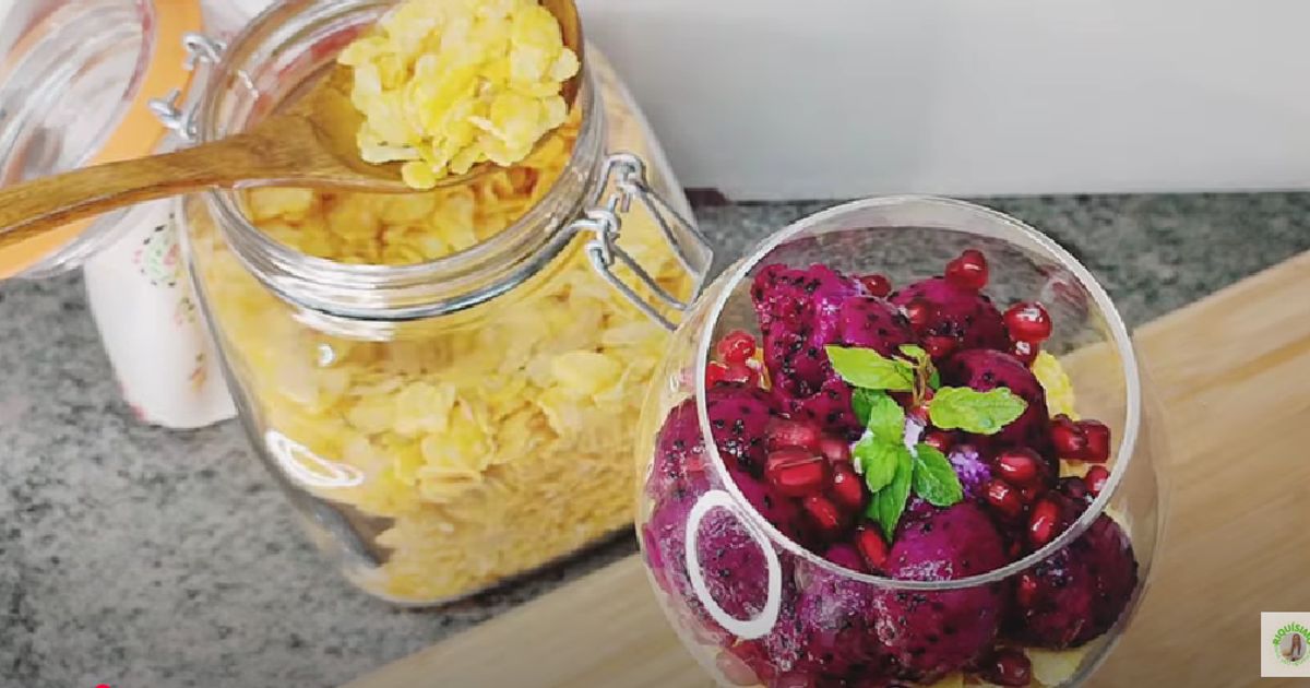 Receta muy rica de yogur corn chia leche compartida por un cocinero ...