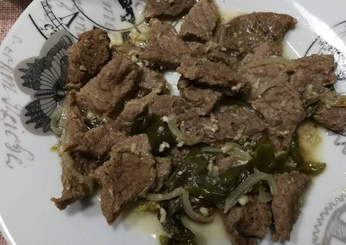 Ternera primavera Receta de Fini Bautista Angulo- Cookpad