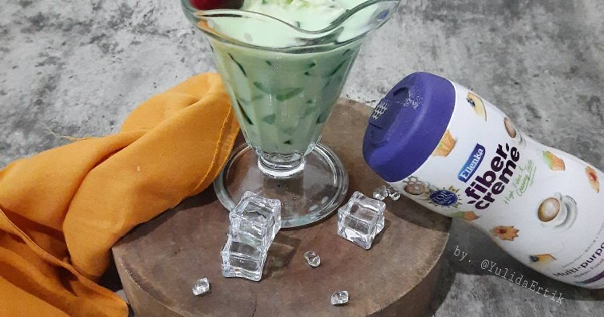 Resep Buko pandan (fiber creme) oleh yulidaertik - Cookpad