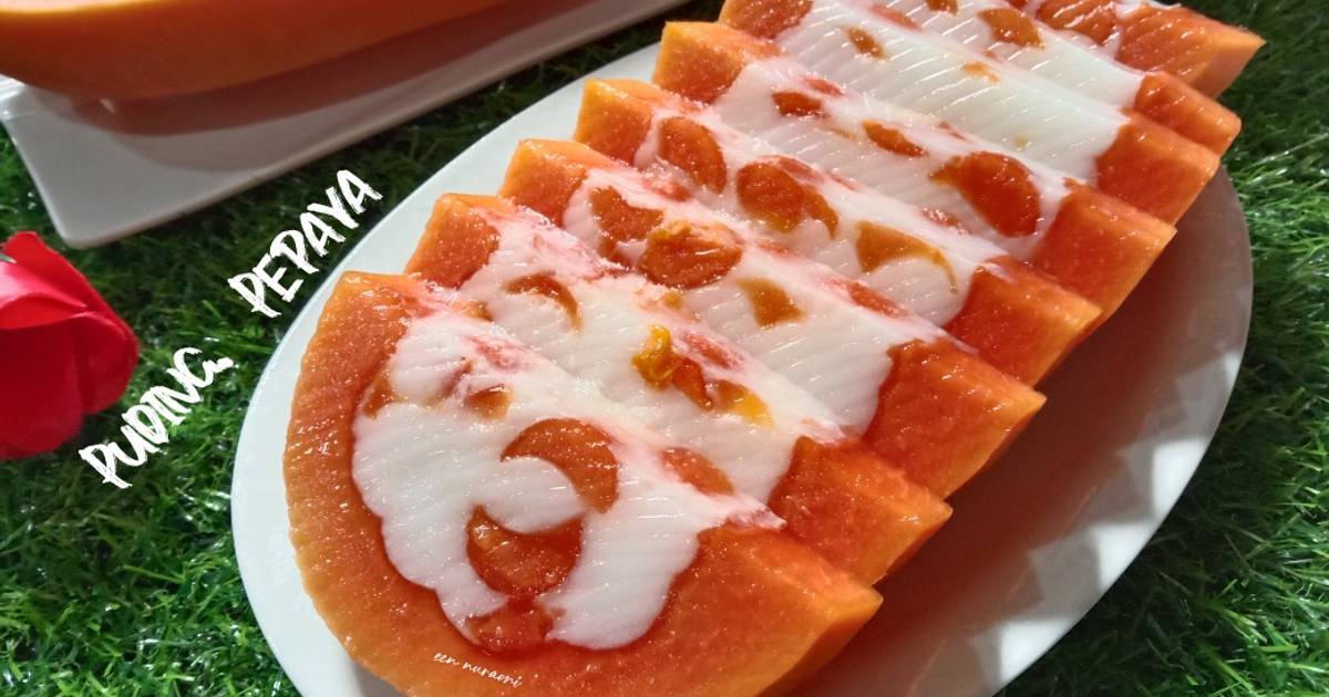 462 resep puding pepaya susu enak dan mudah - Cookpad
