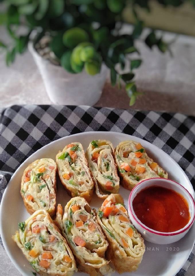 Resep Telur Gulung Korea (Gyeran Mari) oleh Mama Salman - Cookpad