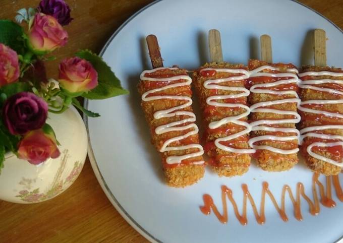 Resep Nugget Mie dan sosis oleh Nadia Fatih - Cookpad