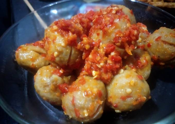 Resep Pentol mercon oleh Aam Siti amanah - Cookpad