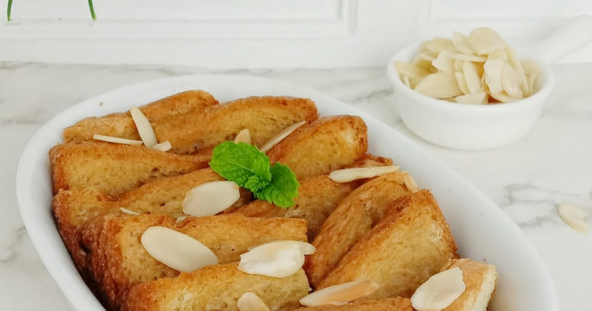 Resep Tea Bread Pudding oleh SMarisa - Cookpad
