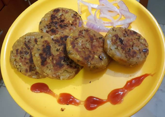 Moong daal Tikki Recipe by Sugar And Spice In Life - Cookpad