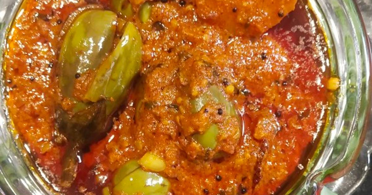 Minal Pinkal Vyas દ્વારા રેસીપી કાઠિયાવાડી ભરેલા રીંગણ બટાકા નું રસાવાળુ શાક - કૂકપૅડ