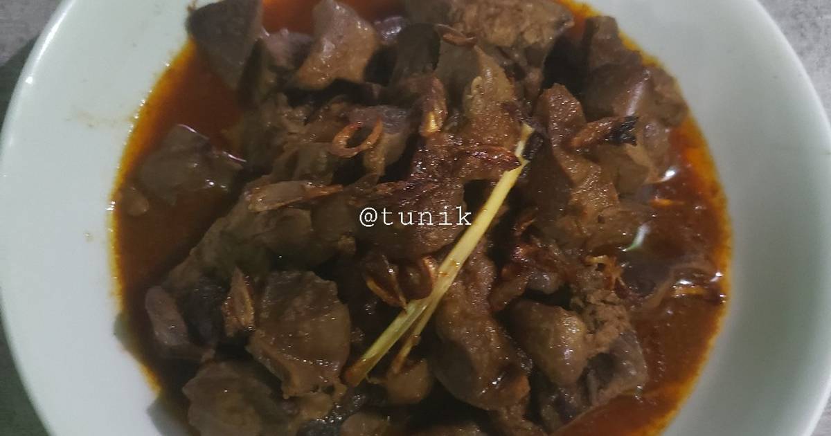Resep Semur Ati Ampela oleh tunik 🍀 - Cookpad