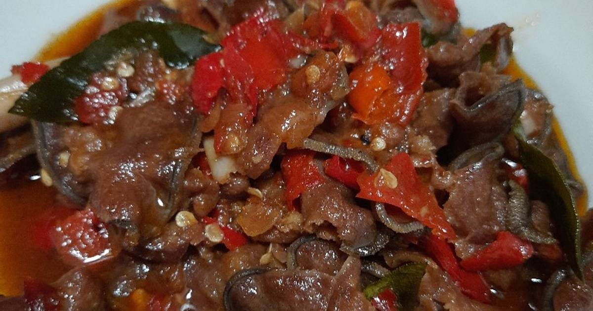 Resep Balado lidah sapi slice oleh Mitha Irawati - Cookpad