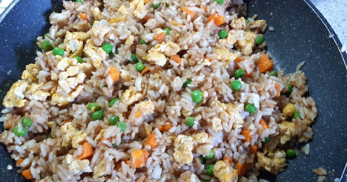 Fried rice (τηγανητό ρύζι) Συνταγή από τον/την Aggeliki Pitsadiotis ...