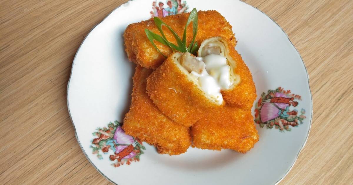 Resep Risol Mayo Chicken Nugget oleh Rahma - Cookpad