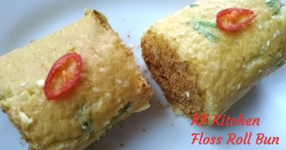 Resep Bolu Gulung Abon Sapi A.K.A Floss Roll Bun oleh Rifa - Cookpad