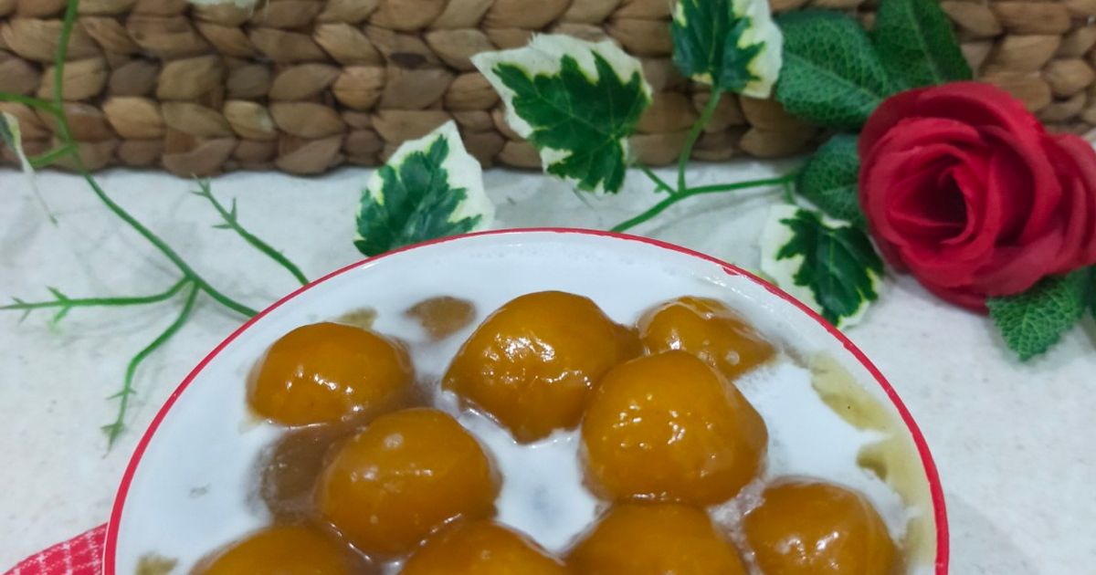 Resep Bubur Candil Labu Kuning oleh Rahma_Bunda Radit & Rafa - Cookpad