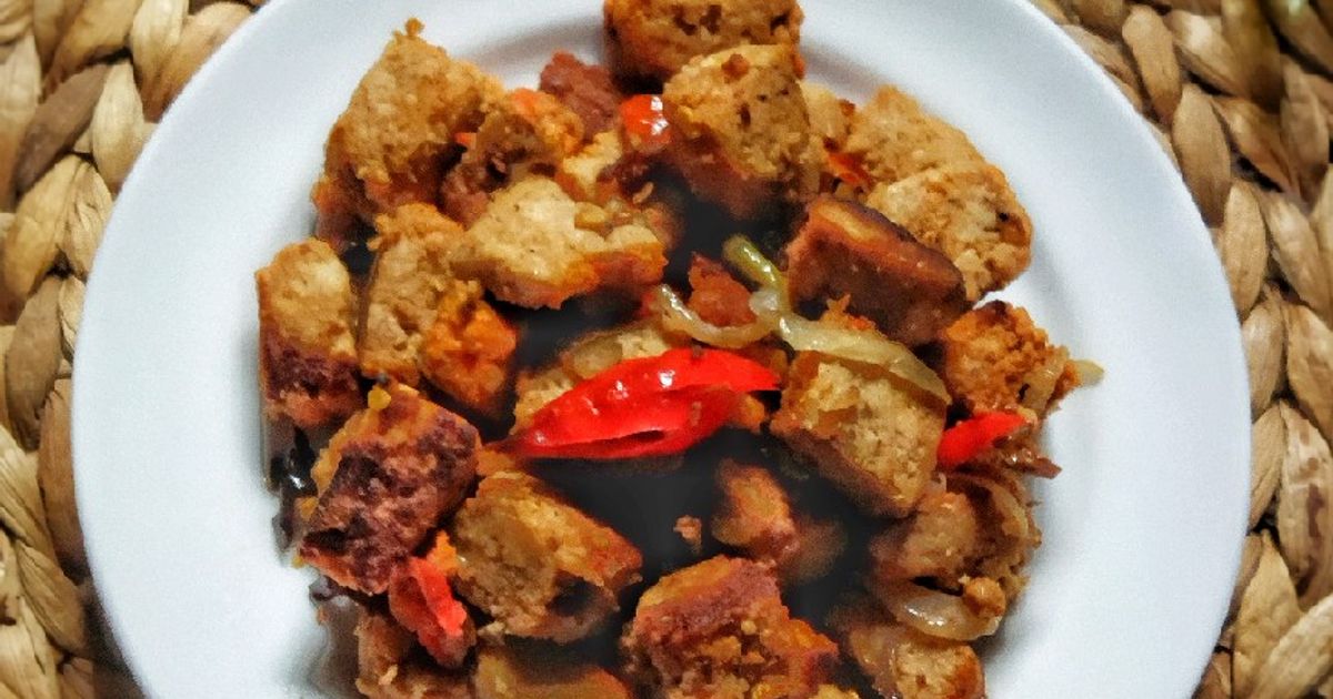 Resep Tumis Pedas Oncom Bakar oleh Farhah - Cookpad
