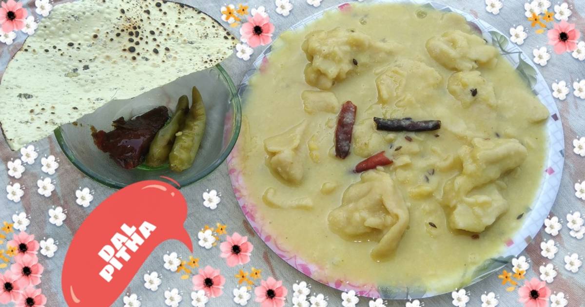 Dal pitha😋😋 Recipe by Savi Amarnath Jaiswal - Cookpad