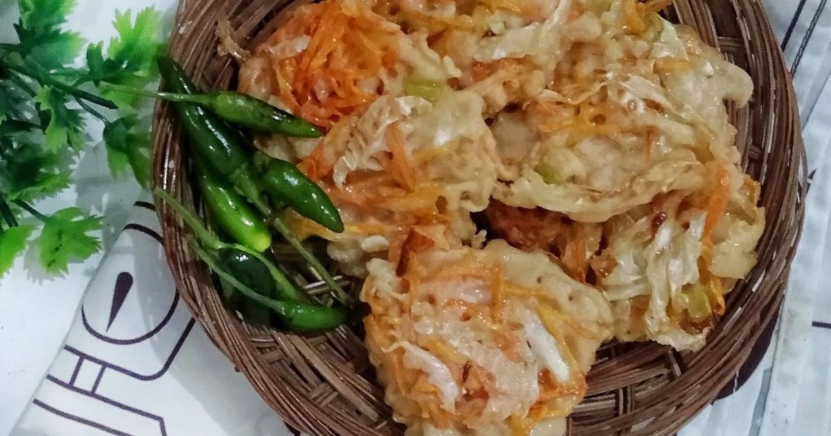 Resep Bakwan Sayur Ala mb Ramlah oleh farida Sulthan 🇮🇩 (IG. Malika02782) - Cookpad