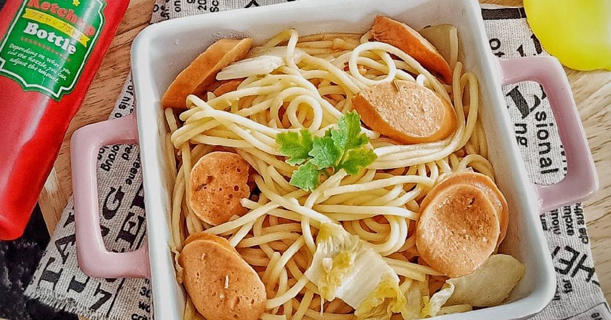 Resep Japanese Napolitan Spaghetti oleh Ine Setiawati - Cookpad